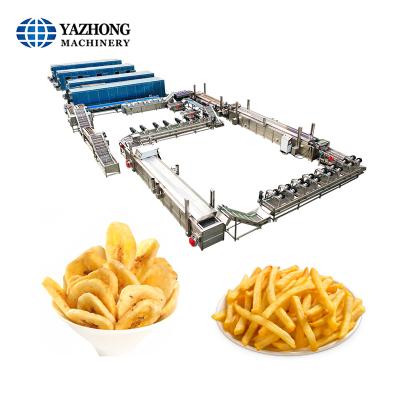China Yazhong China Factory Featured Product IQF Frozen French Fries Production Line With Best Price French Fries Line for sale
