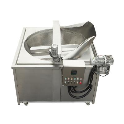 China Full Automatic Industrial Snacks Potato Chips Batch Fryers for sale