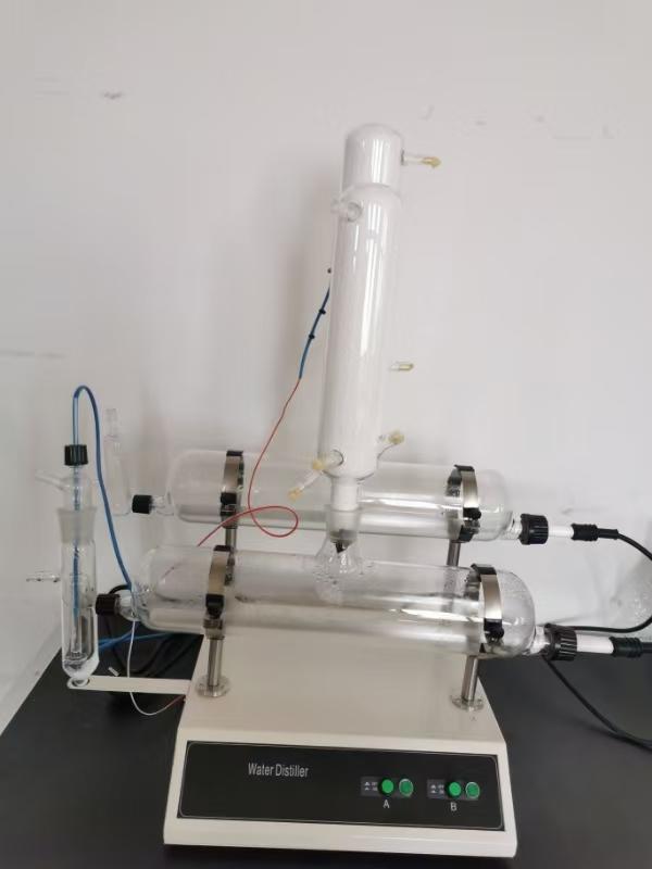 SZ-93 Double Distillation Glass Water Distiller detailed view