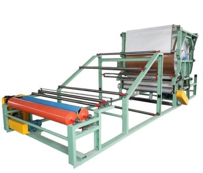 China Productiesnelheid 5-45 m/min Fabric Sponge Foam Laminating Machine voor het maken van tapijtpadding Te koop