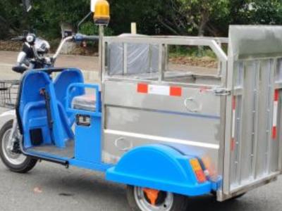 China Electric Garbage Tricycle Anti-corrosion Anti-rust Salt Spray Resistance for sale