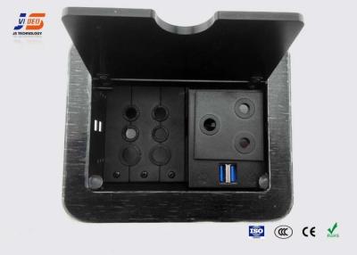 Cina Scatola di collegamento da tavolo di HDMI VGA RJ45/sbocchi da tavolino di dati e di potere in vendita