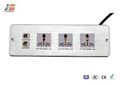 Cina Multi incavo del piatto di parete di media HDMI VGA con potere, audio 50/60 hertz di 3.5MM in vendita