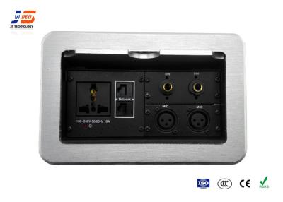 Cina Scatola di distribuzione da tavolino multimedia USB VGA avoirdupois per stanza multifunzionale in vendita