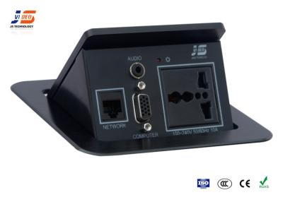 Cina incavi di potere da tavolino di audio multimedia di 3,5 millimetri 1 perno HD VGA del × 15 in vendita