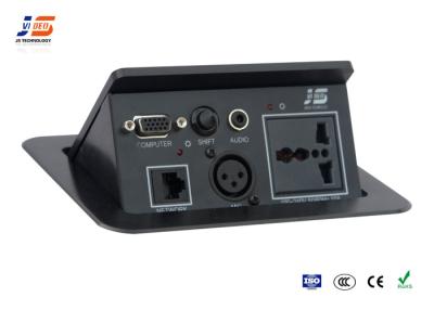 Cina Connettori da tavolo dell'argento/neri interconnessione della scatola di potere RJ45 dei microfoni in vendita