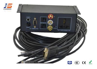 Cina Sotto la scatola di collegamento della Tabella di conferenza di avoirdupois della Tabella con l'audio di RJ45 VGA in vendita