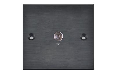 Cina Piatto di parete di alluminio di media di scoppio della sabbia multi avoirdupois VGA 2 connettori RJ45 in vendita