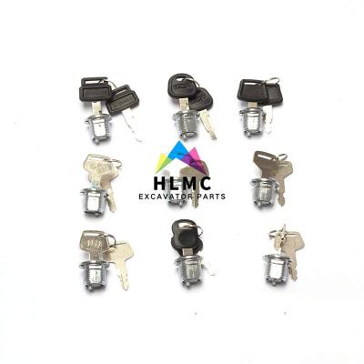 Cina Tipo del punto del centro della serratura di Accessories Hitachi Sumitomo Kobelco Hyundai Daewoo KOMATSU Kato Side Door Lock Core dell'escavatore in vendita