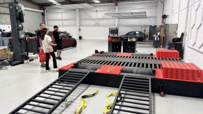 China Cartesykj Australia 4WD 1000hp Vehicle Chassis Dynamometer horse power machine Vehicle Test Lane Vehicle inspection equipments for sale