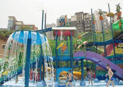 Chine Tours 0.6m extérieurs commerciaux d'Aqua Playground Kids Water Park à vendre