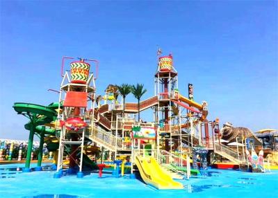 Chine Tours 0.6m extérieurs commerciaux d'Aqua Playground Kids Water Park à vendre