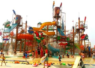 Chine Tours 0.6m extérieurs commerciaux d'Aqua Playground Kids Water Park à vendre