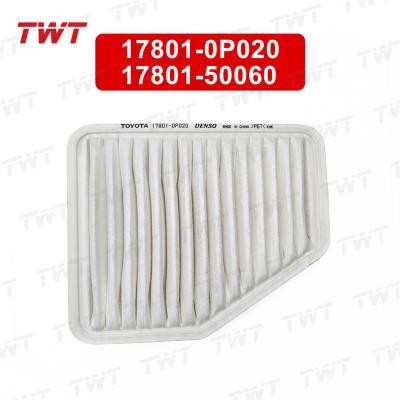 Cina Twt 17801-0P020 17801-50060 17801-51083 Accessori Auto Elemento Filtro Aria per Toyota Crown 2005- in vendita