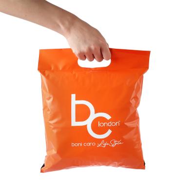 China SZCX Custom Printed Poly Mailer With Handle Recyclable Poly Mailers Double Self -sealing Strong Toughness for sale