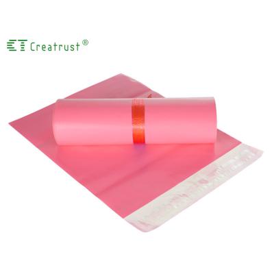 China SZCX White Mailing Bag Custom Whit Embossing Poly Mailer F Strong Padded Pink for sale