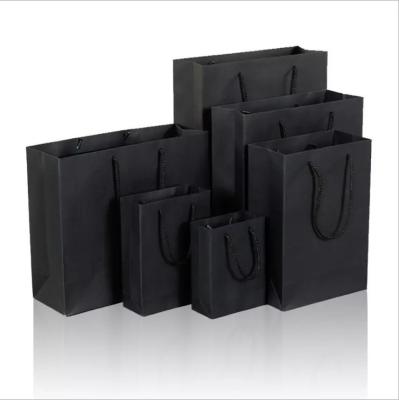 China SZCX Kraft Paper Bag With Your Own Logo Eco-friendly Custom Black Brown White Paper Bag for sale