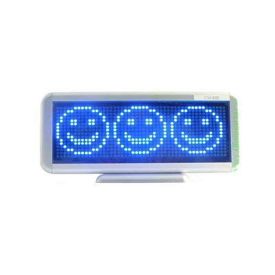 China Blue LED Moving Sign Message Programmable Scrolling Display Rechargeable/Edit by PC C1648B à venda