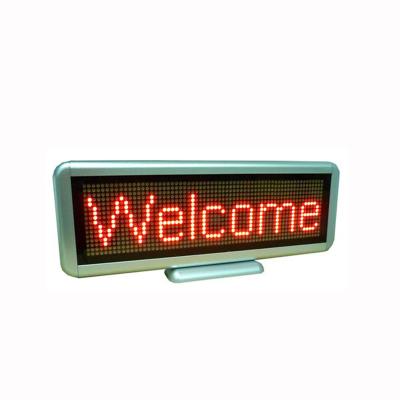 China Red LED Message Scrolling Sign/Programmable/Advertising/Edit by PC/Reachargeable C1664R à venda