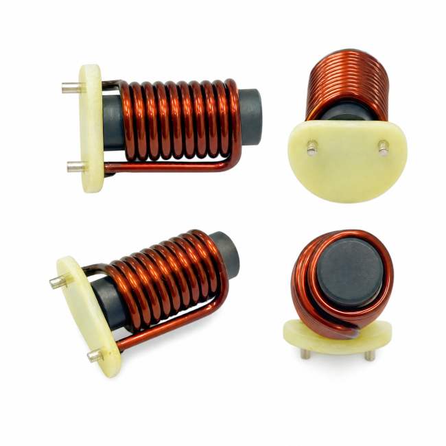 Magnetic rod inductor application in automotive electronics