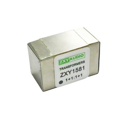 Cina Quadrato orizzontale ZXY1581 1+1:1+1 Permalloy Audio Amplifier Transformer Isolatore in vendita