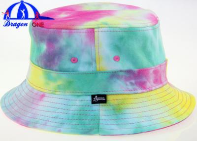 Cina Cappelli del secchio stampati immaginazione all'ingrosso floreale con il logo di sublimazione per signora in vendita