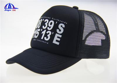 Cina Cappuccio nero del camionista del poliestere con il pannello 5 in vendita