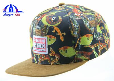 Cina Cappuccio floreale su ordinazione del campo di 5 pannelli di modo, cappucci di campeggio di Snapback per le signore in vendita