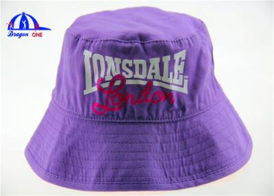 Cina Cotone stampato 100% dei cappelli del secchio delle donne di stile di modo tessuto stampando il cappuccio del secchio di logo in vendita