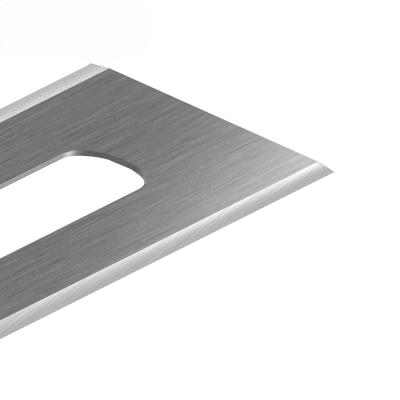 중국 57x19x0.4mm 텅스텐 탄화재 블레이드 톱니 두 개 산업 슬롯 절단기 필름 절단 판매용