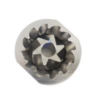 Quality 38*17*6.5Mm Conical Burr Grinder Blades Stainless Steel Light Coating for sale