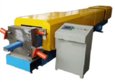 China PLC Control Downspout Roll Forming Machine 4kw Motor Power With Cycloidal Reducer for sale