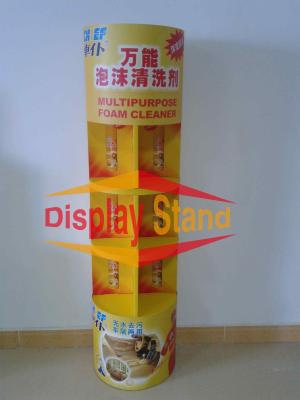中国 Temperary 車の光沢のあるラミネーションが付いている洗浄力があるボール紙の小売りの表示装置 販売のため