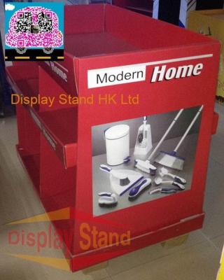 Cina Banchi di mostra durevoli del cartone di CMYK che pavimentano per gli accessori della cucina in vendita