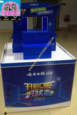 中国 防水ボール紙の小売りの陳列台、再生利用できるボール紙の小売りの表示装置 販売のため
