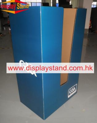 中国 1PMS は 120kgs の強さを支える Pantone 1 つの青い色印刷されたフットボールのための Dumpbin の表示を印刷しました 販売のため