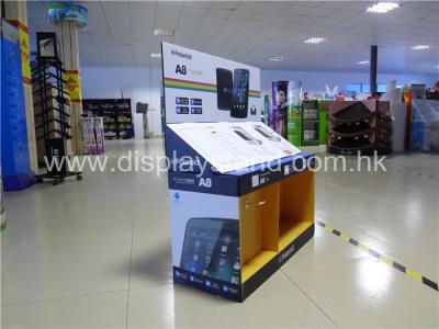 China O cartão personalizado atrativo do POP indica a impressão deslocada reciclável à venda