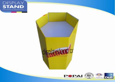 Cina Esposizioni di vendita al dettaglio delle scatole di presentazione del cartone ondulato del supermercato/POP in vendita