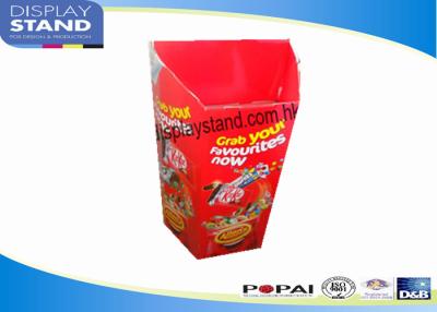 Cina Forti recipienti dello scarico del cartone della laminazione degli zuccheri pp per il supermercato/catene di negozi in vendita