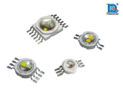 중국 RGBWA 고성능 LEDs 10W Epistar 칩 다색 섞는 지도된 다이오드5에서 1 판매용