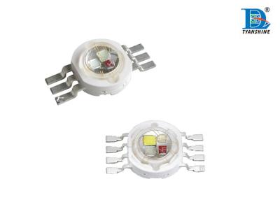 중국 옥외 건축 조명을 위한 RGB 3IN1 고성능 LED 다이오드 3X1W 3X3W 42mil 칩 판매용