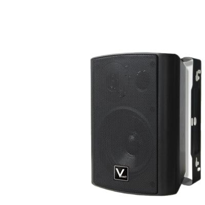 Cina Plywood ABS Material Wall Mount Speaker Background Speaker Classroom Audio Wall Mount in vendita