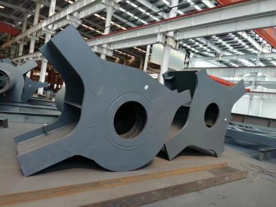 China Q355B Q235B Grade Steelwork Fabrication Services Well Welded Customized for sale