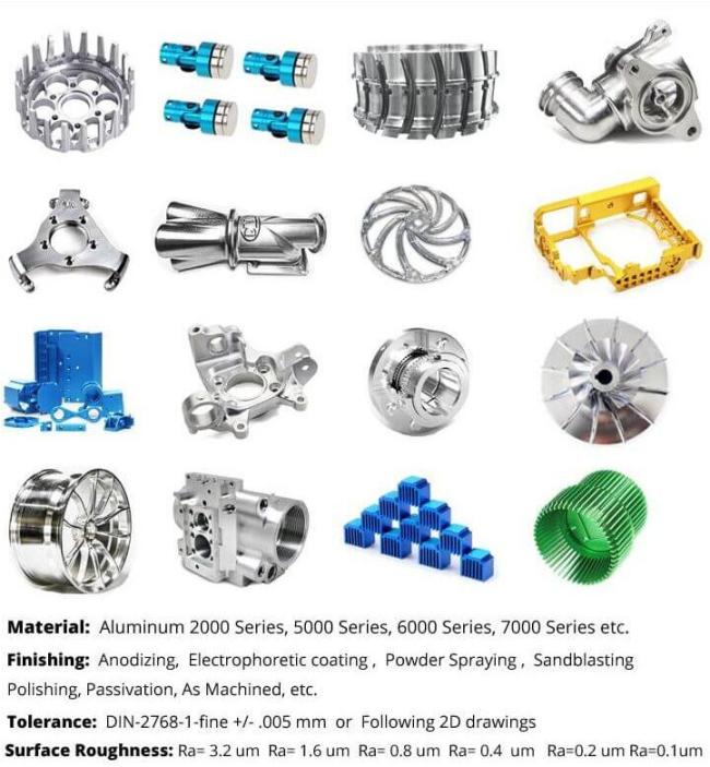 Die Casting Professional CNC Processing Aluminum Products Magnesium Alloy Machine Part