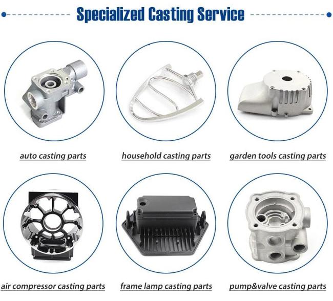 Die Casting Professional CNC Processing Aluminum Products Magnesium Alloy Machine Part