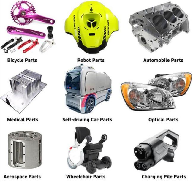 OEM Customized Precision Machine Prices Machinery Parts Die Casting Spare Part