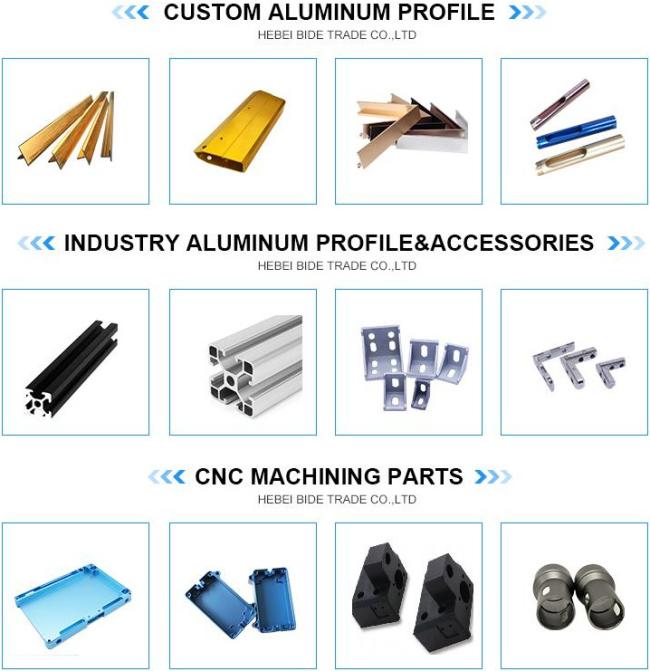 Custom Designed Aluminum Alloy Mechanical CNC Milling Machine Part