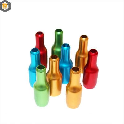 China Custom by 3D Metal Processing Machinery Parts Anodizing Aluminium CNC Turning Spare Part for sale