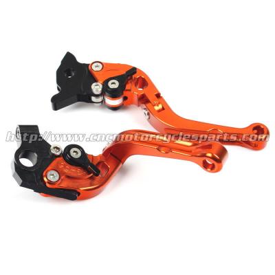 Cina Parti dell'alluminio del motociclo di Shorty di CNC piegante regolabile della frizione e delle leve del freno in vendita