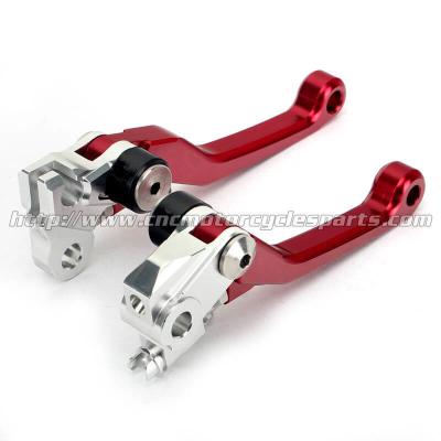 Cina Rosso di alluminio di CNC della sostituzione CRF 250R della maniglia della frizione della leva di frizione del freno del motociclo del MX in vendita